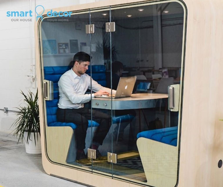 Booth văn phòng, Phonebooth/pod: ưu điểm, ứng dụng 2025